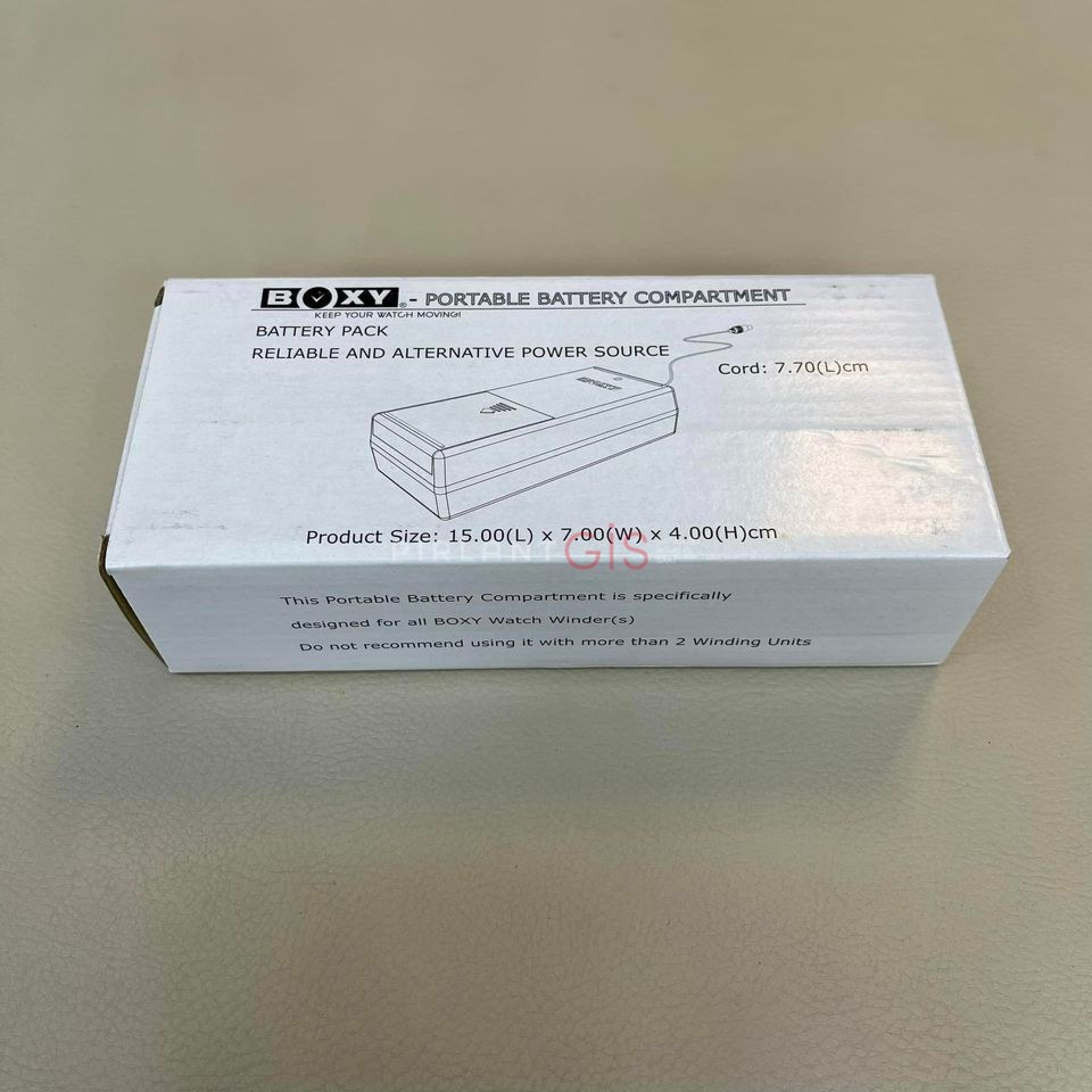 BOXY FANCY BRICK PİL TAŞIMA KUTUSU -Kurma Kutusu